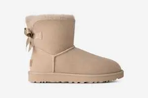 UGG Mini Bailey Bow Ii Water-resistant Boot - Moonlight