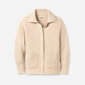 UGG Junipher Cardigan Lite Polyester/recycled Materials Tops - Sand