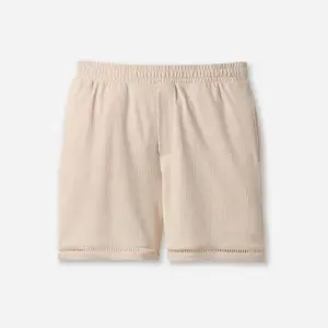 UGG Jaxtyn Tailored Textured Knit Shorts - Cream