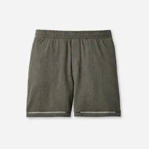 UGG Jaxtyn Tailored Textured Knit Shorts - Green Grey