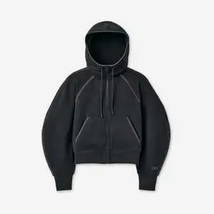 UGG Classic Full-zip Hoodie Tops - Black