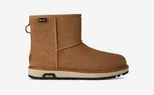 UGG Classic Mini Gtx Suede Classic Boots Chestnut
