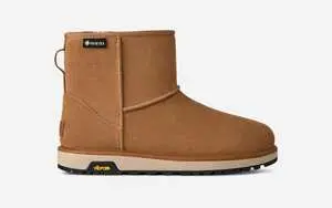 UGG Classic Mini Gtx Suede Boots - Chestnut