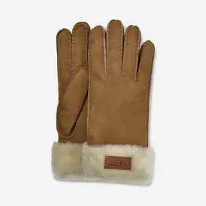 UGG Turn Cuff Glove Sheepskin Chestnut