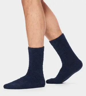 UGG Fincher Ultra Cozy Crew Polyester Blend/recycled Materials - Blue/