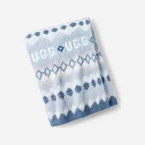 UGG Polaris Isle Throw 50"x70" Blankets - Stone