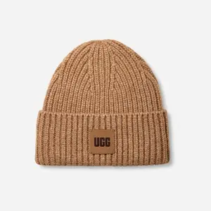 UGG Chunky Rib Beanie - Camel