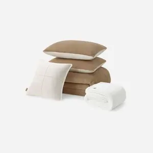 UGG Brody Comforter Set F/q Bedding - Chestnut