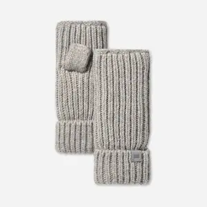 UGG UGG Chunky Rib Fingerless Gloves Cobble