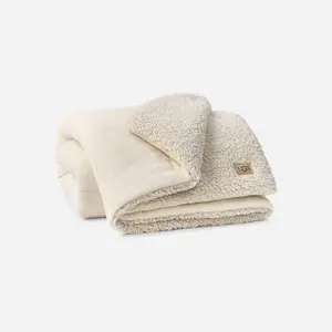 UGG Avery Throw 50" X 70" Polyester Blankets Birch