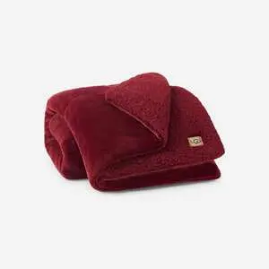 UGG Avery Throw 50" X 70" Polyester Blankets - Coffee Berry