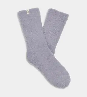 UGG Teddi Cozy Crew Polyester Blend/recycled Materials Cloudy Grey