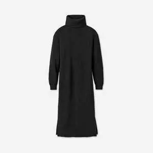 UGG Atlie Turtleneck Rib Dress Tops - Black