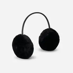 UGG Sheepskin Slim Band Earmuff - Black