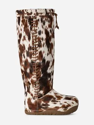 UGG Bucked Tall Boot Sheepskin Classic Boots, Size