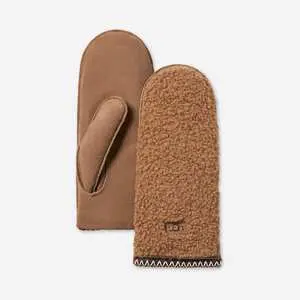 UGG Braid Mitten - Light Chestnut
