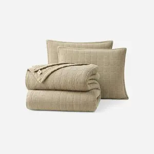 UGG Campo Comforter Set F/q Bedding - Mustard Seed