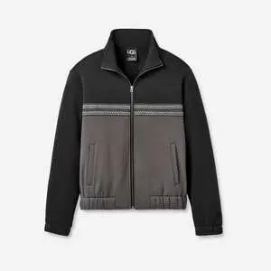 UGG Tasman Track Jacket Cotton Blend Tops - Tar