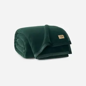 UGG Coco Throw 50" X 70" Polyester Blankets - Arugula