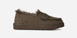UGG Ellis Embossed Loafer Sheepskin Shoes
