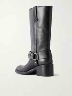 Chloé Dakota Stud-embellished Boots - Black