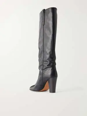 Chloé Anouk 85 Embellished Leather Knee Boots