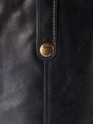 Chloé Anouk 85 Embellished Leather Knee Boots