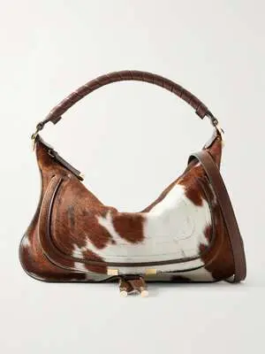 Chloé Marcie Calf Hair Shoulder Bag