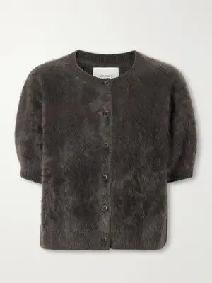 LISA YANG Brushed Cashmere Cardigan