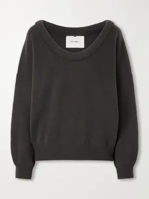 LISA YANG Doria Cashmere Sweater - Green