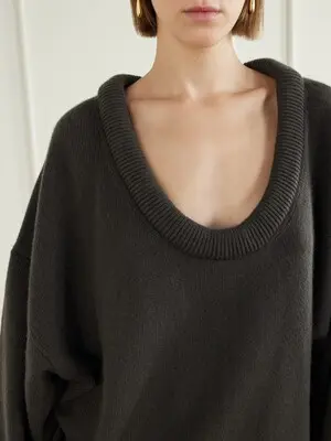 LISA YANG Doria Cashmere Sweater - Green