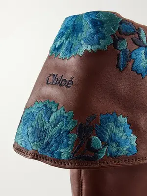 Chloé Leather Over-the-knee Boots - Brown