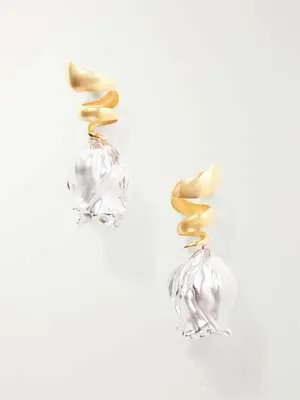 Chloé Tulip Two-tone Earrings