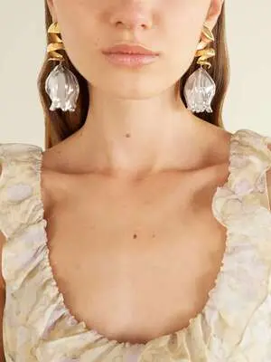 Chloé Tulip Two-tone Earrings