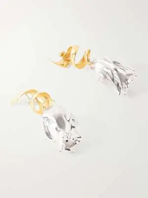 Chloé Tulip Two-tone Earrings