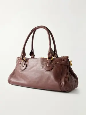 Chloé Paddington Large Leather Bag - Brown
