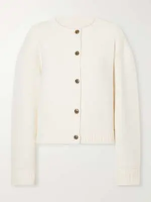 LISA YANG Emmylou Cashmere Cardigan - Cream