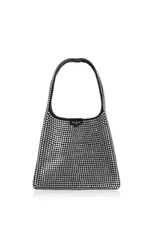 Alaïa Small Studded Suede Hobo Bag
