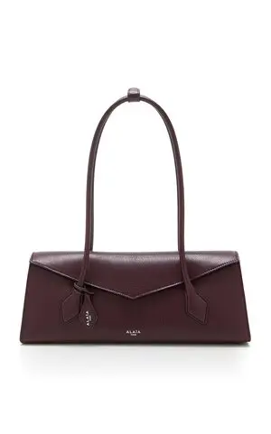 Alaïa Le Teckel Medium Leather Flap Bag - Red