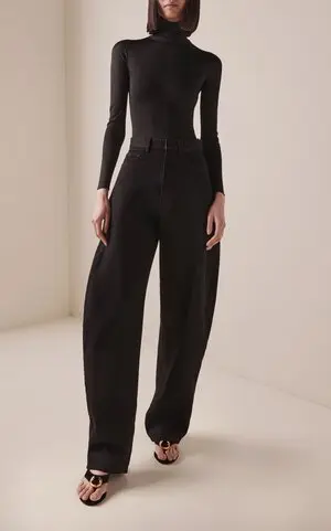 Alaïa Infra Suede Sandals