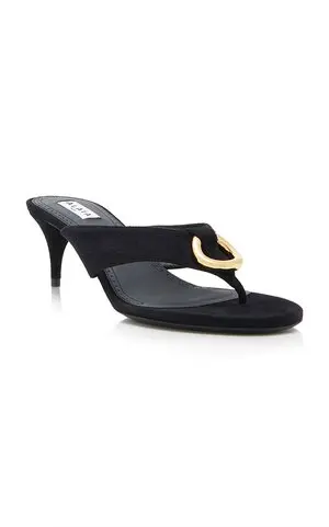 Alaïa Infra Suede Sandals