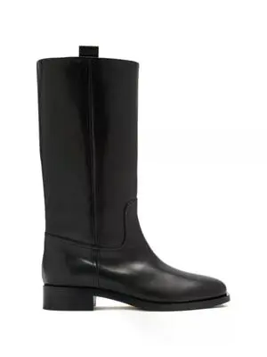 AeydĒ Theo Leather Boots - Black