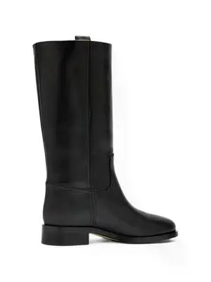 AeydĒ Theo Leather Boots - Black