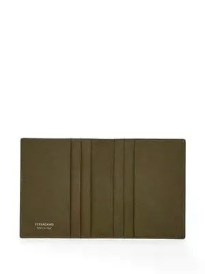 FERRAGAMO Micro Gancini Credit Card Holder