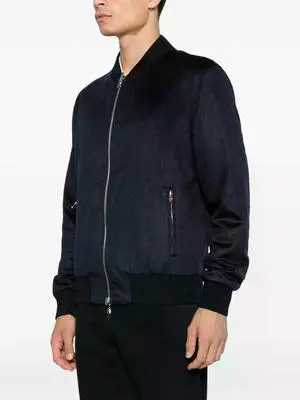 BARBA NAPOLI Zip-up Bomber Jacket
