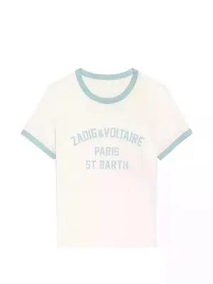 Zadig&Voltaire St. Barth" Cotton T-shirt