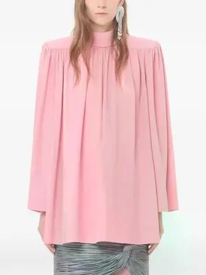 Valentino Garavani Cady Couture Pleated Top