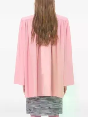 Valentino Garavani Cady Couture Pleated Top