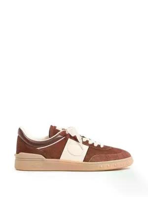 Valentino Garavani Upvillage Leather Sneakers - Brown