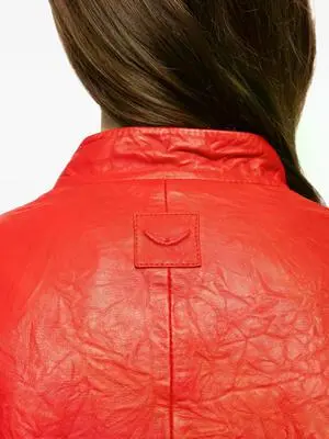 Zadig&Voltaire Veryn Creased-leather Blazer